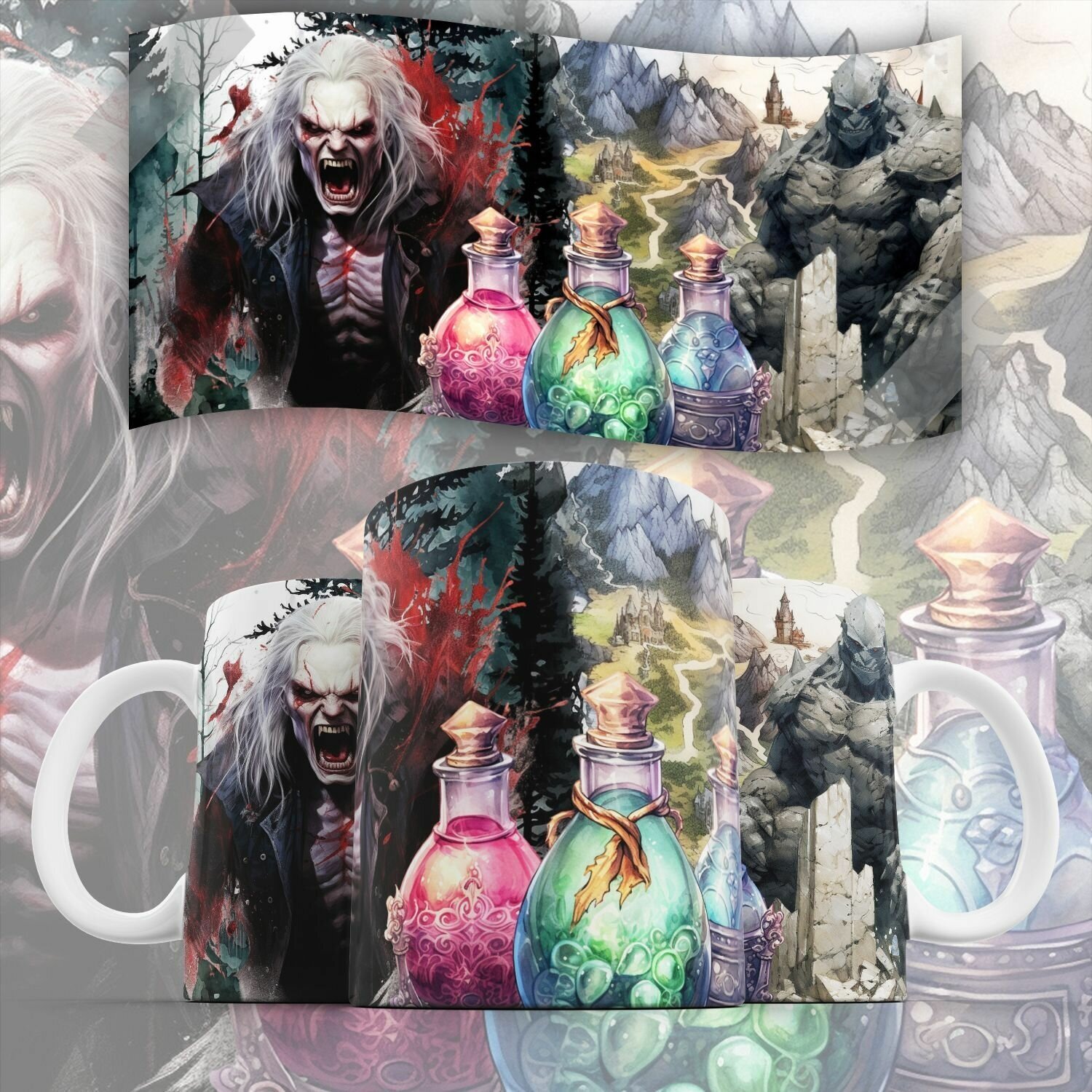 Кружка "The Witcher / Ведьмак" Forte Print 330мл