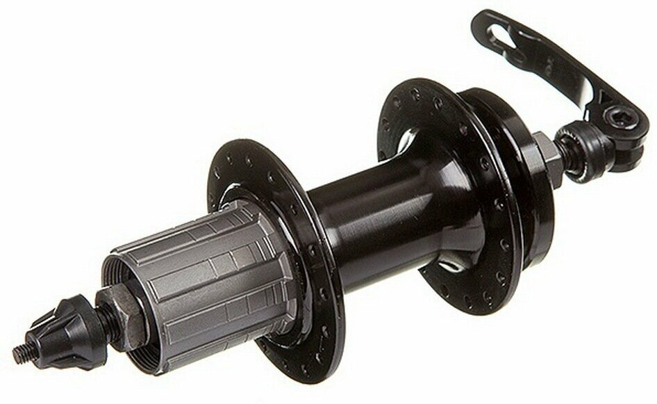 Втулка велосипеда задняя 36 отверстий, под кассету 8/9/10 скоростей, 2 пром. подшипника, под диск, эксцентрик