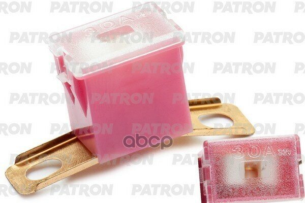 Предохранитель блистер 1шт PLA Fuse (PAL298) 30A розовый 36x12x21.5mm PATRON арт. PFS125