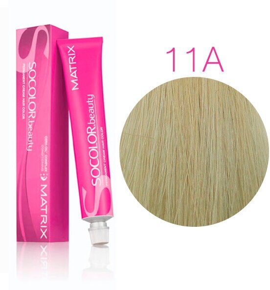 Краска для волос Socolor Beauty 11a 90 мл 11a ультра светлый блондин пепельный