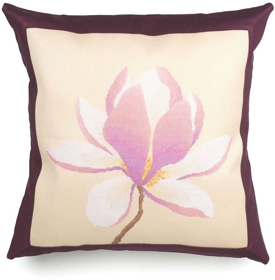 Набор для вышивания крестом Xiu Crafts Подушка, Орхидея, 45х45 см (ND. XC.2870305)
