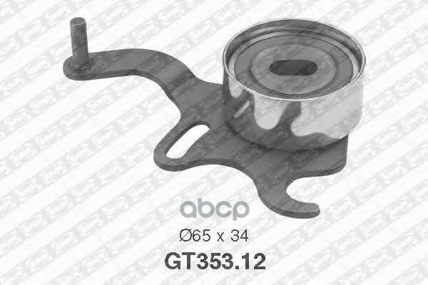 Ролик приводного ремня Opel Astra F, Combo, Corsa B, Vectra A 1.7 D, TD, TDS 03.90-10.01 SNR арт. GT35312