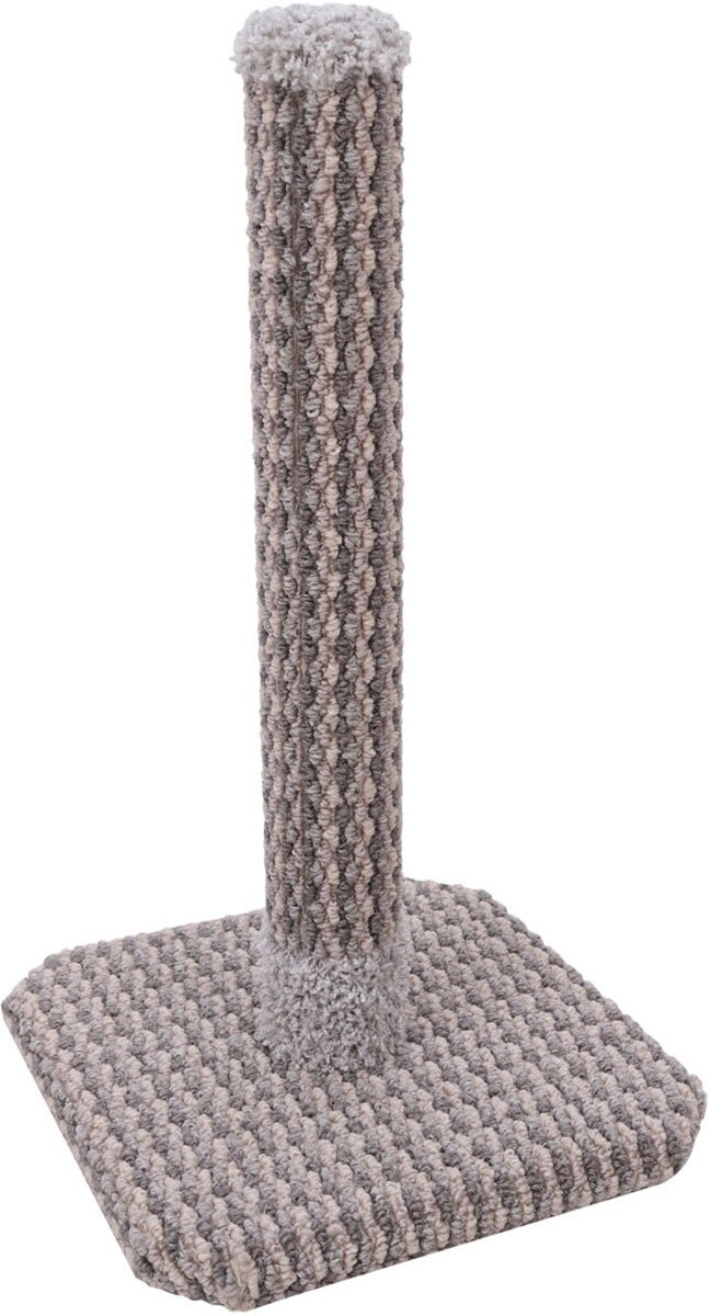 Когтеточка столбик PerseiLine Крафт № 1 ковролин S 32 х 32 х 54 см