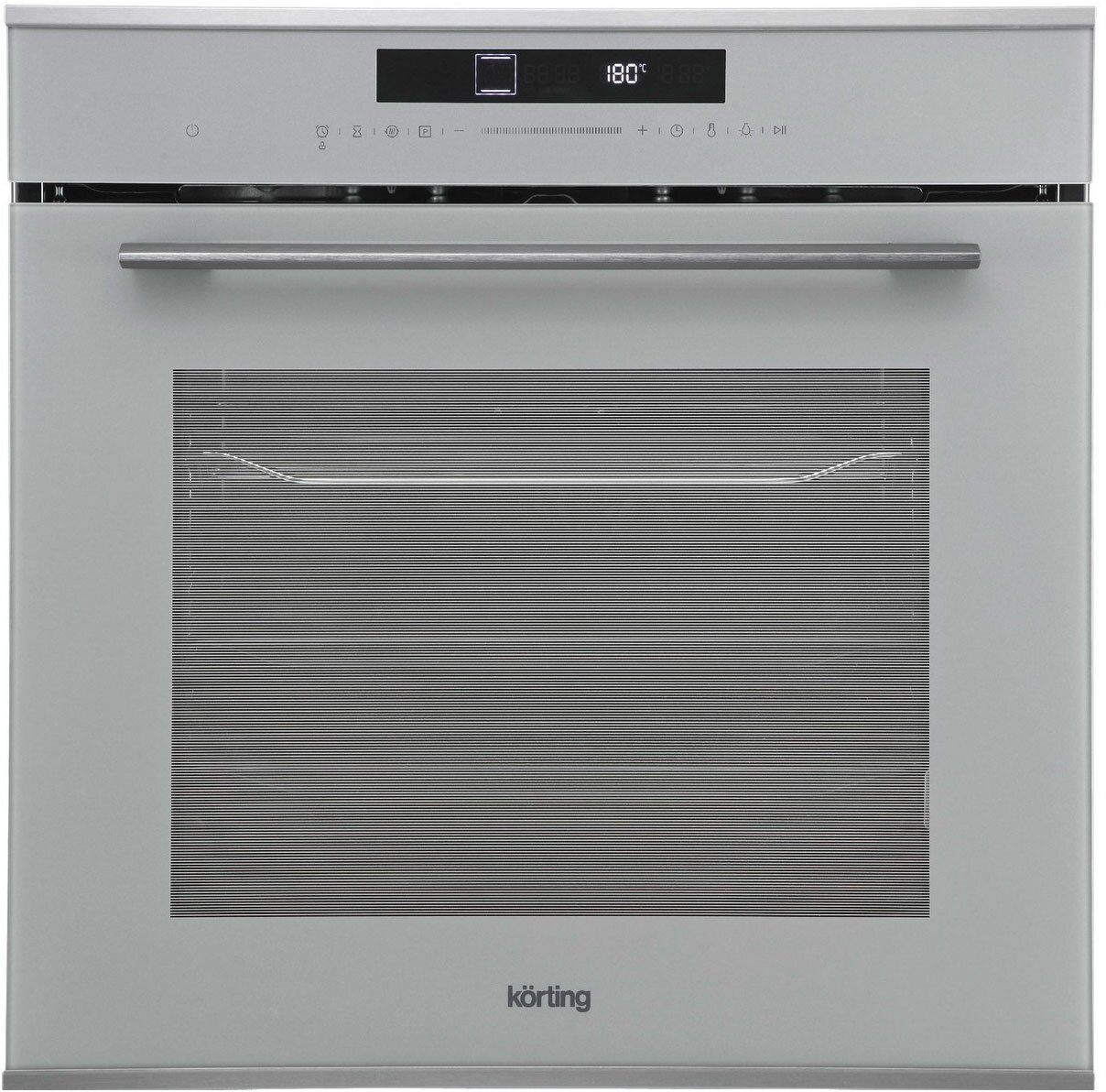 Электрический духовой шкаф Korting OKB 1331 GBXGr 59 см, 72 л гриль конвекция, серый