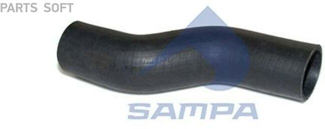 10375 SAMPA Патрубок КАМАЗ-5490 MERCEDES радиатора SAMPA
