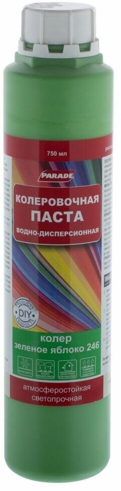 PARADE колер N246 зеленое яблоко (0,750л)