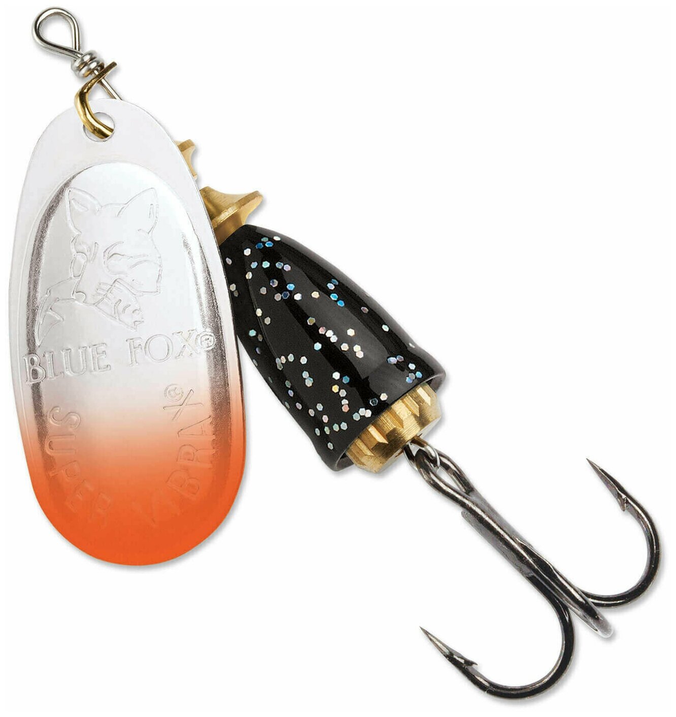 Блесна вращающаяся Blue Fox VIBRAX BFU3/ CSBTU, вес 8 гр, длина 70 мм