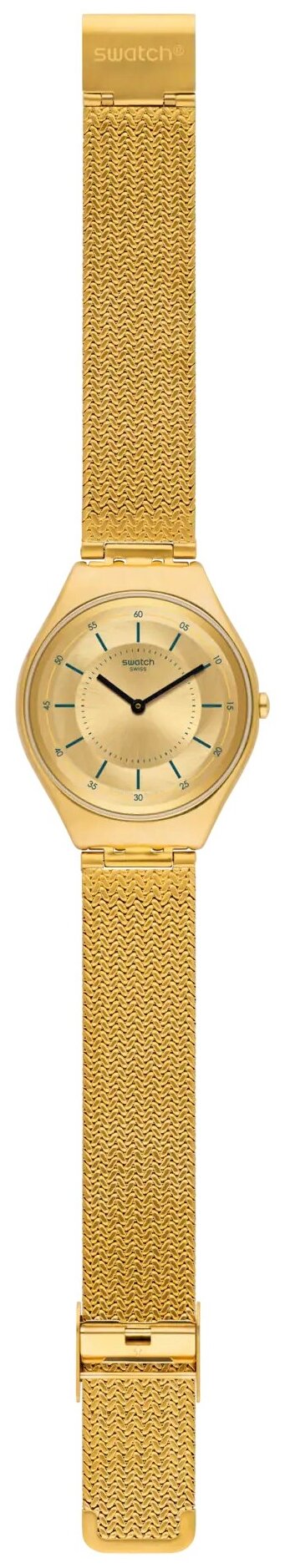 Наручные часы Swatch, золотой — фото 1
