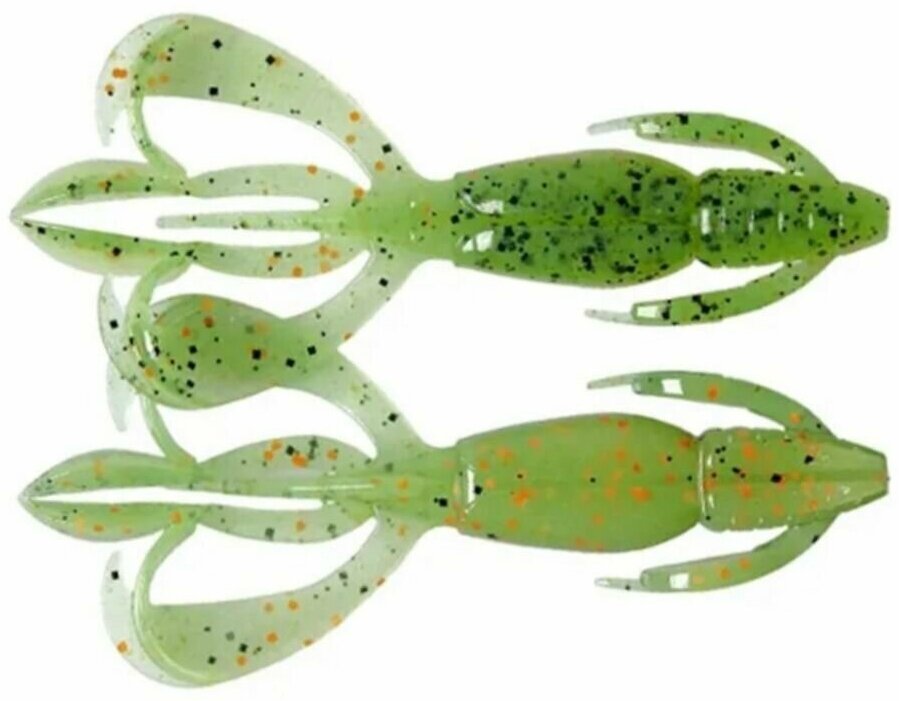 Силиконовая приманка Keitech Crazy Flapper 2.8 EA#05 Hot Fire Tiger