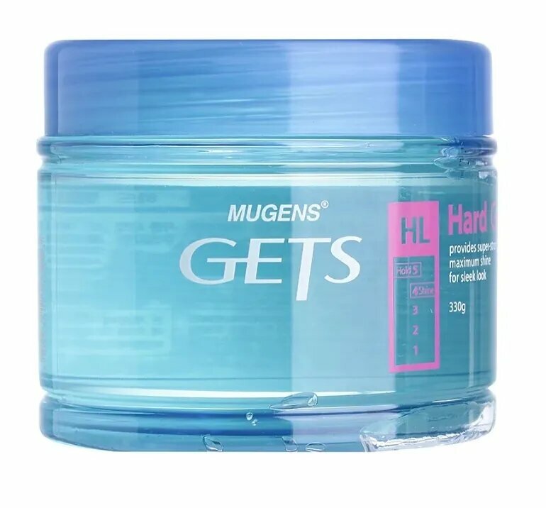 WELCOS Гель для волос Mugens Gets Hard Gel, 330 мл