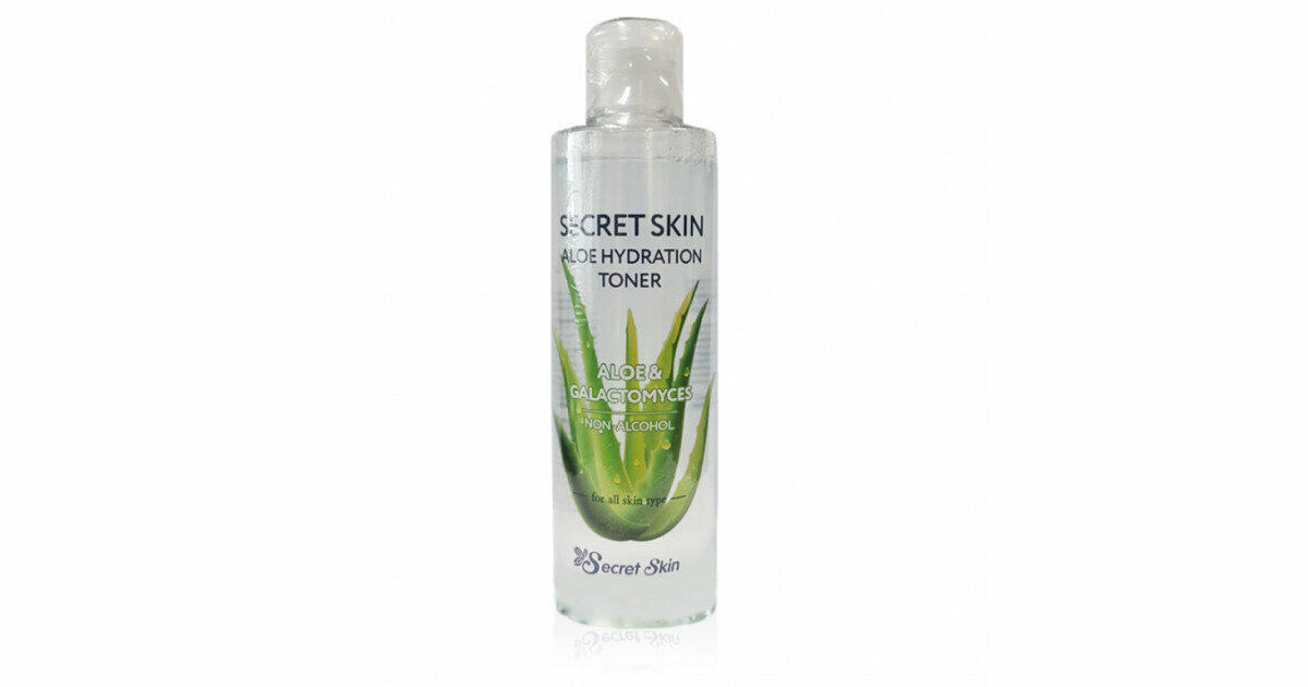 Secret Skin Тонер для лица с экстрактом алоэ Aloe Hydration Toner 250мл