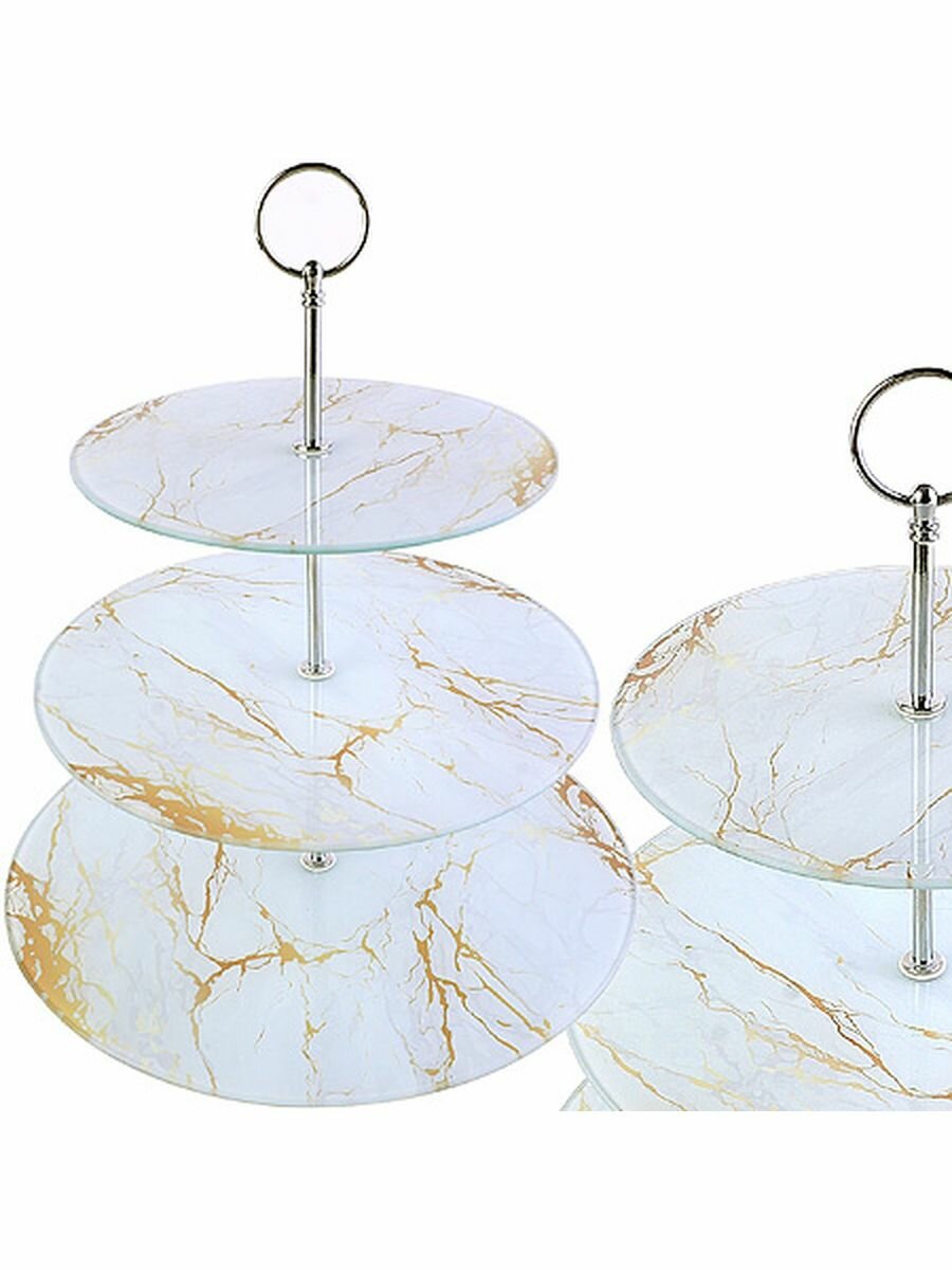 Блюда-этажерки LORAINE белый