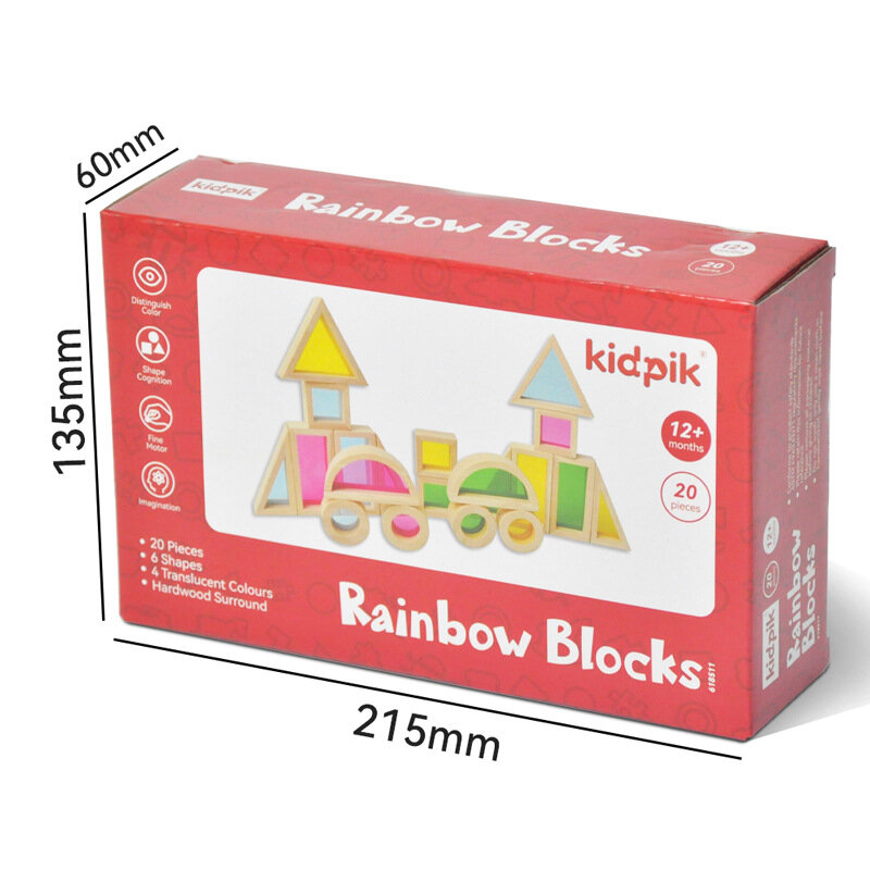 В наличии радужные блоки, акриловые блоки, деревянные игрушки, игрушки для детского сада, раннее образование, обучающие игрушки, блоки, игрушки света и тени