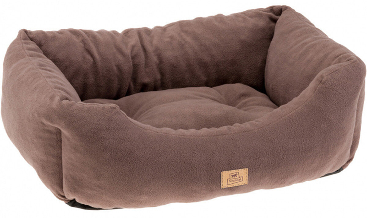 Софа для собак и кошек Ferplast Coccolo Microfleece 60 серая 66 х 50 х 20 см (1 шт)