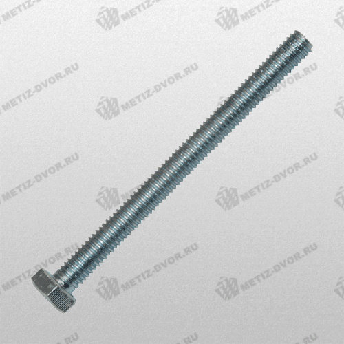 Болт с шестигранной головкой 6x80 DIN 933 Уп (200 шт.)