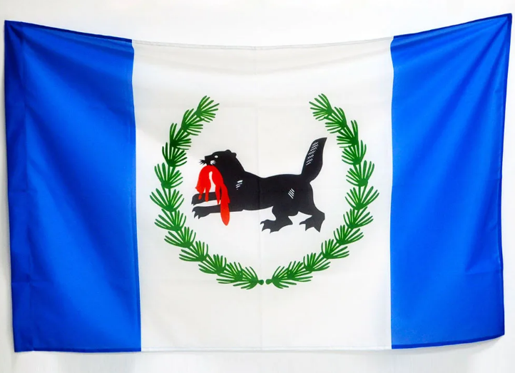 Флаг Иркутска 90х135 см