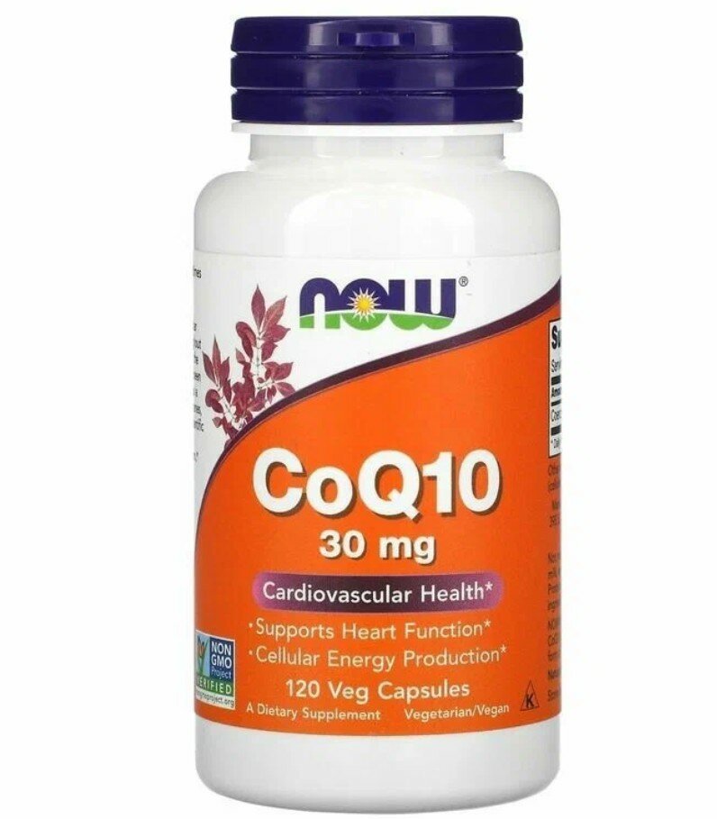 CoQ10 30mg 120 caps Now