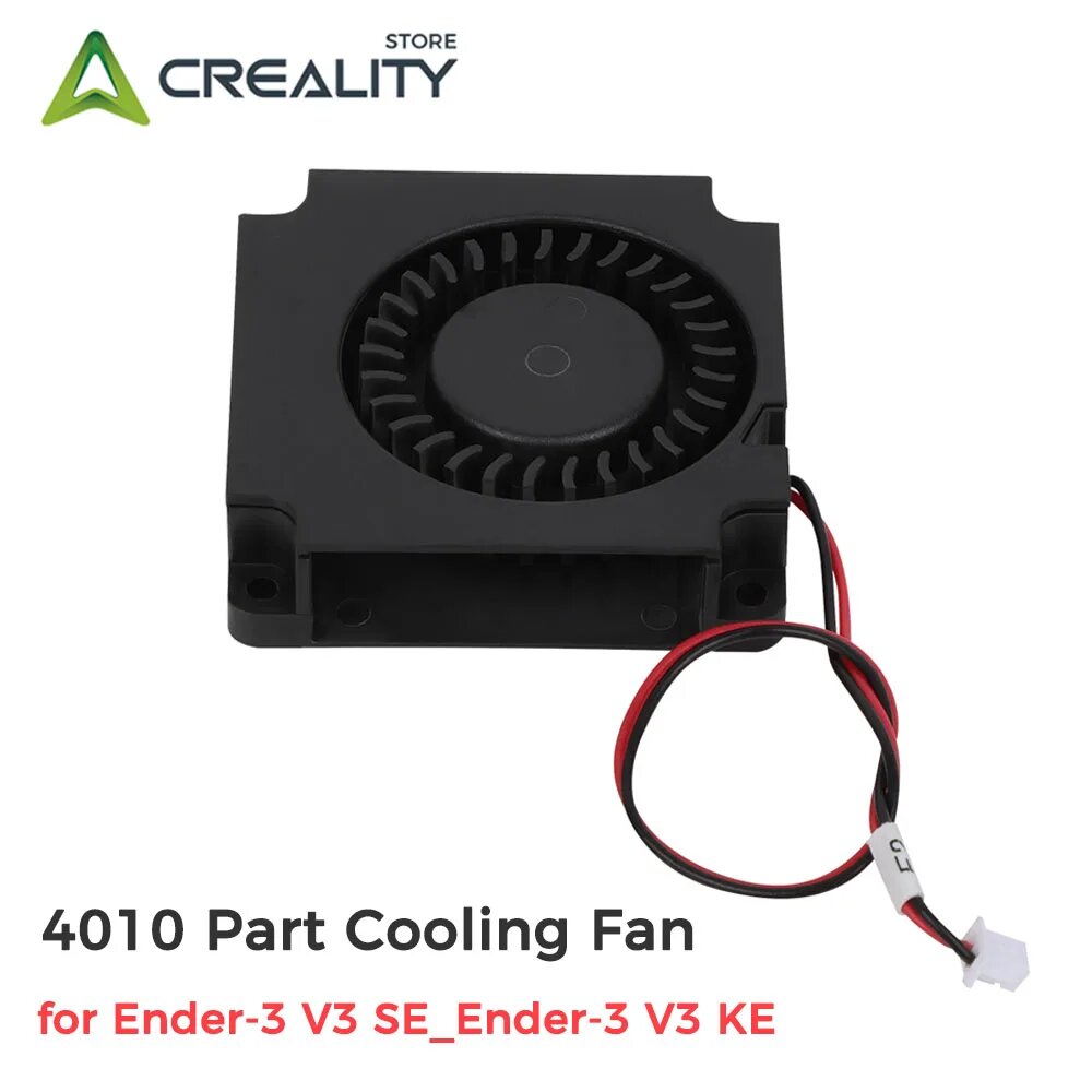 Охлаждающий вентилятор Creality 4010, часть для Ender-3 V3 SE_Ender-3 V3 KE, аксессуары для 3D-принтеров, часть вентилятора 3D-принтера, супер охлаждение