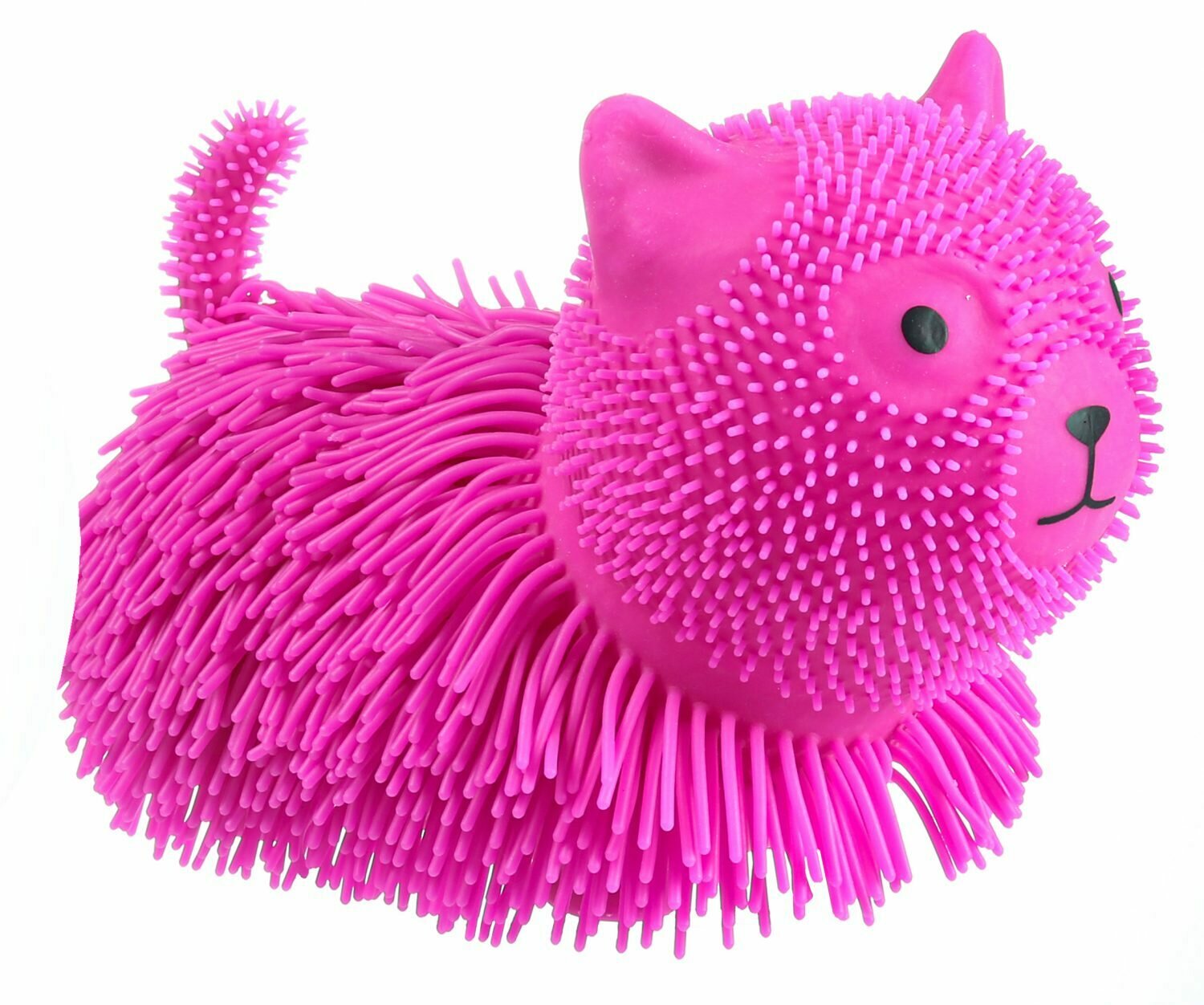 Антистресс-игрушка для рук 1TOY кот Йо - Ёжик для детей и взрослых фиолетовый 20 см