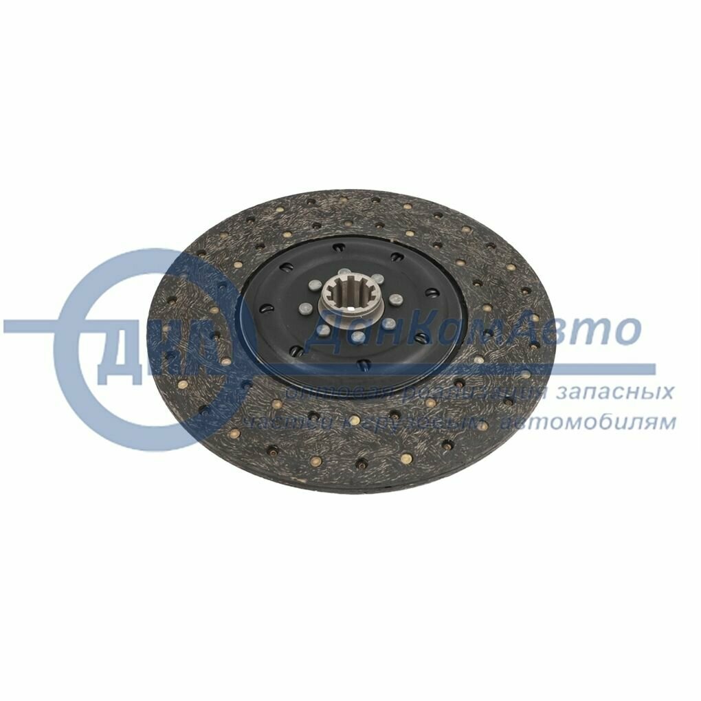 Диск ведомый феррадо с 2-мя пружинами и безасбетовой накладкой ПАО КамАЗ