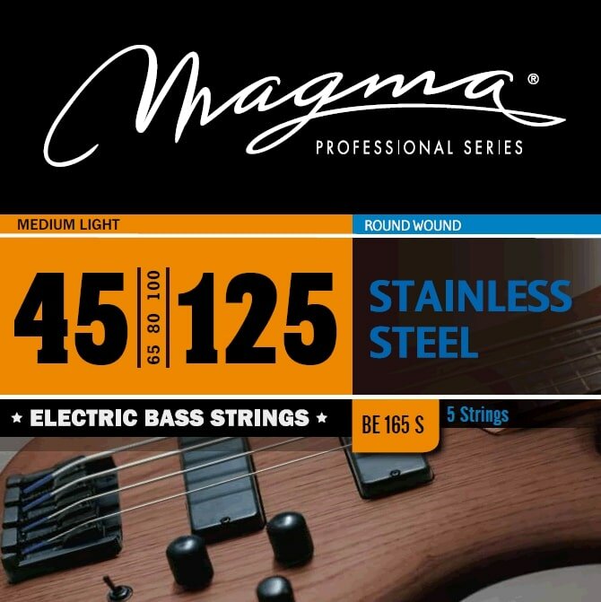 Струны для 5-струнной бас-гитары Magma BE165S