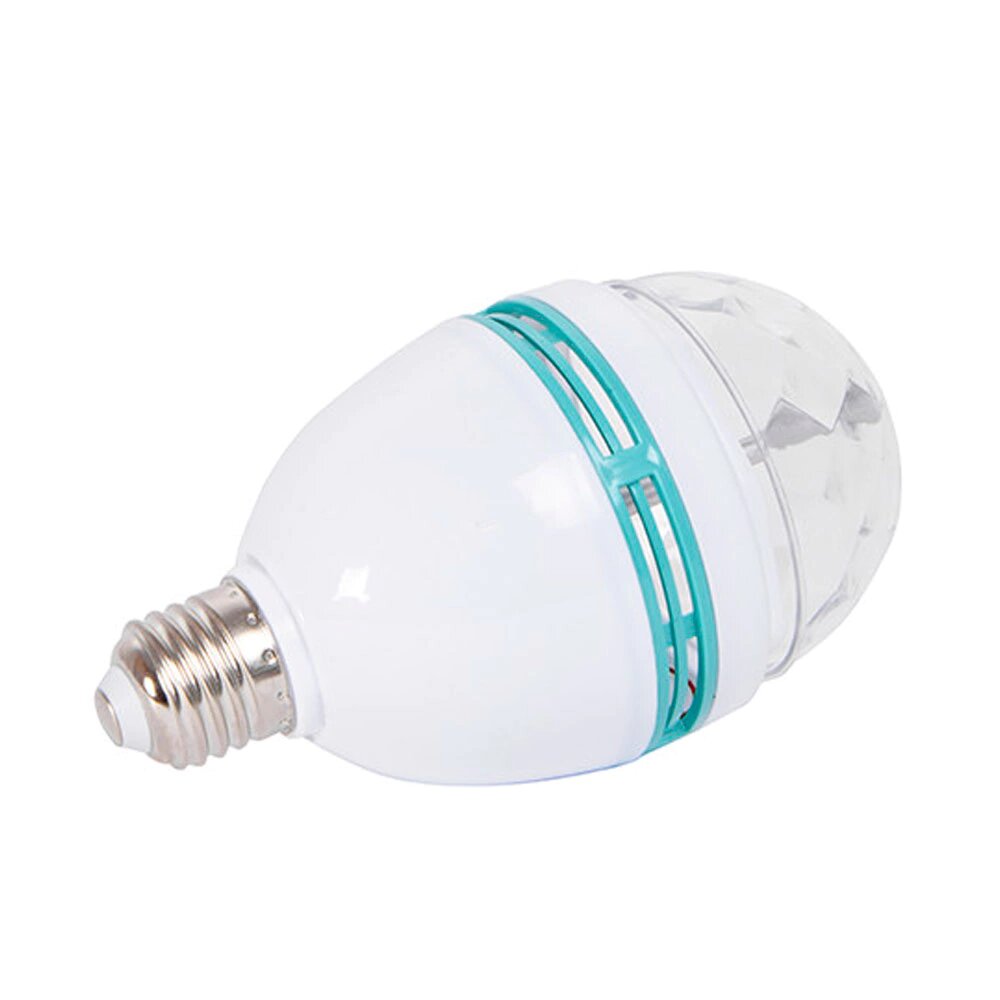 Диско-лампа светодиодная В52 без подставки 1хЕ27 3 цвета свечение