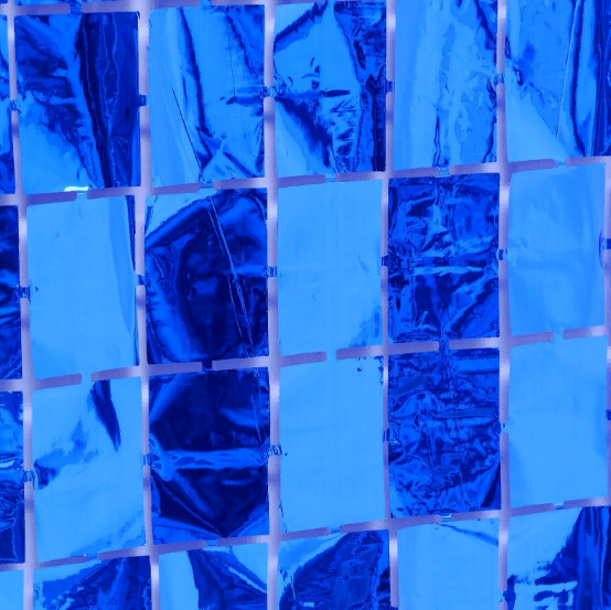 Праздничный занавес 100*200 см, синий