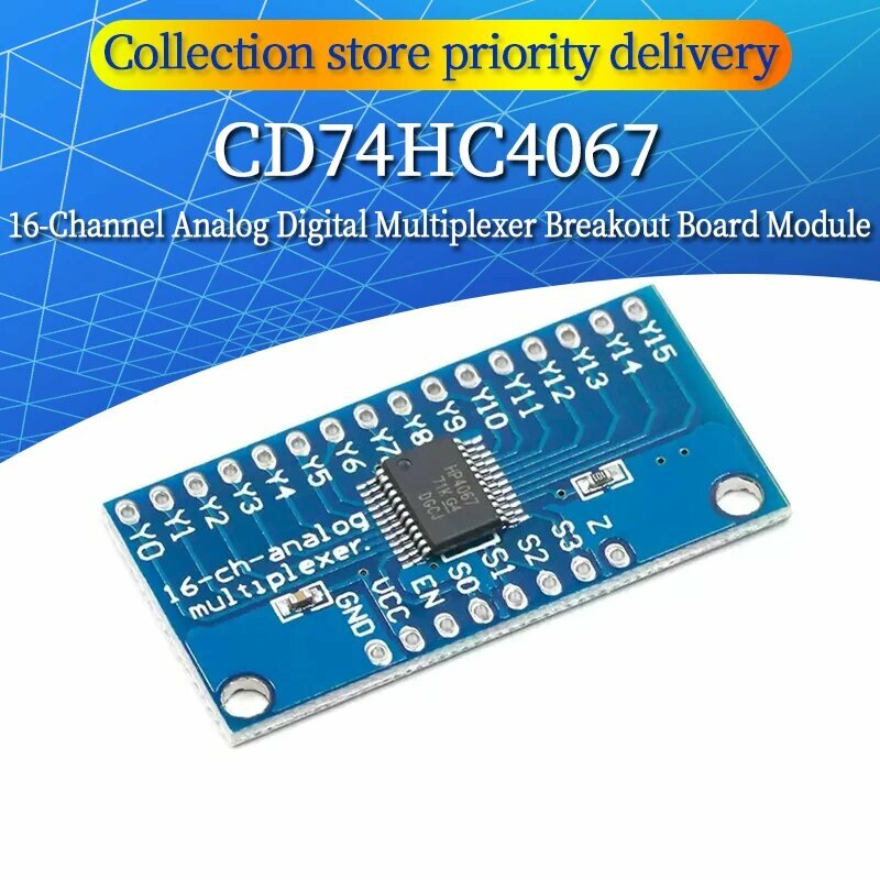 Liludin CD74HC4067 module 16-канальный мультиплексор