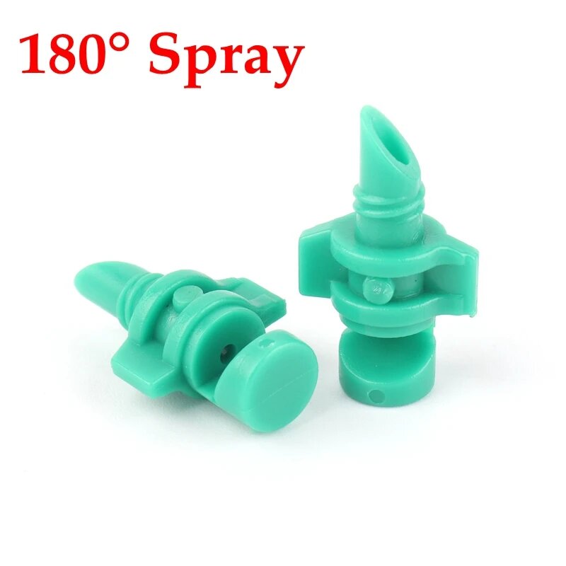 Спринклеры NuoNuoWell 50 шт. 90°/180°/360° Бирюзовый, 180 Degree