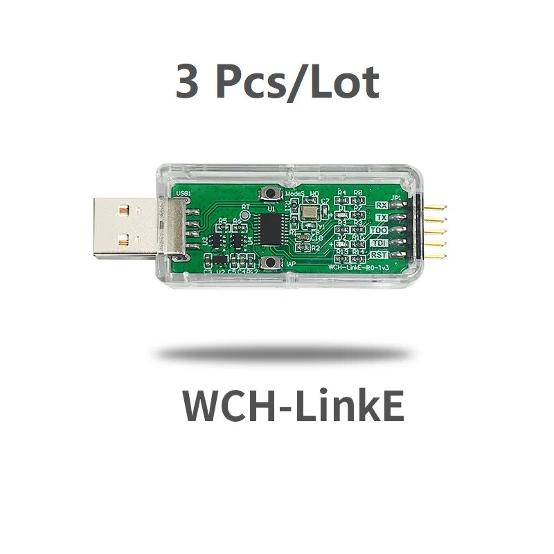 WCH LinkE Модуль для отладки микроконтроллеров 3Pcs WCH-LinkE