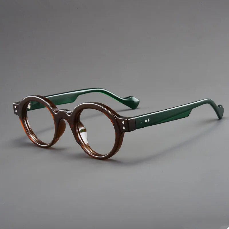 Ретро очки с оправой Green, рецепт +150