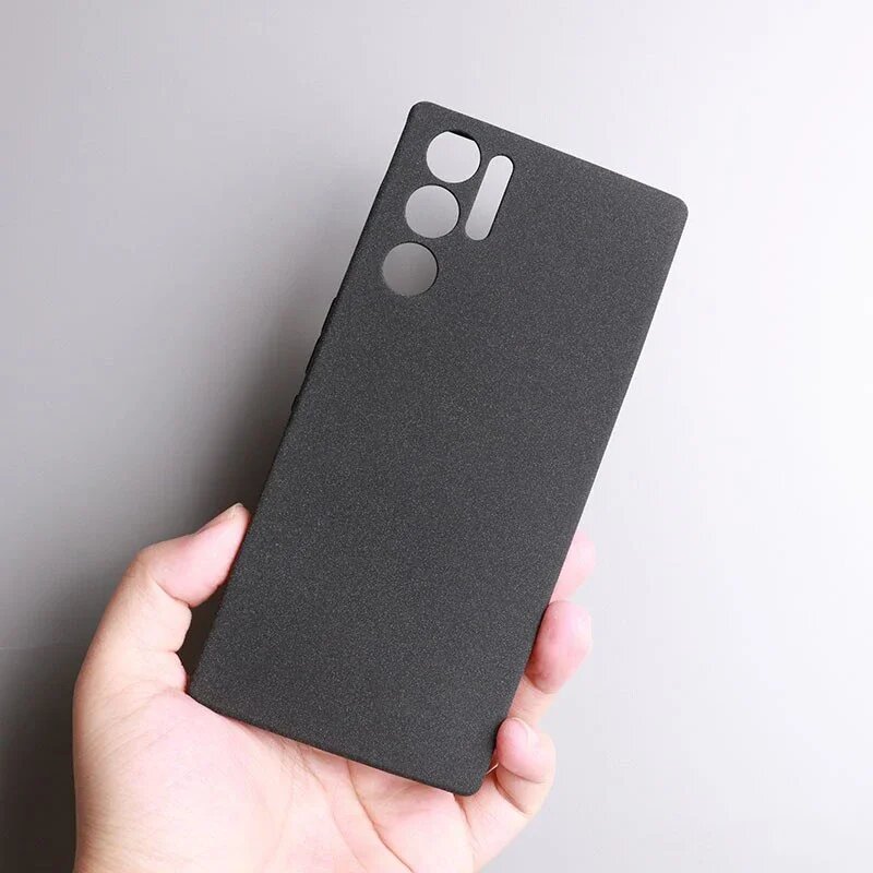 Для ZTE Nubia Red Magic 10 9 Pro Plus 9Pro RedMagic чехол песочный матовый мягкий силиконовый чехол с защитой от падения чехол для телефона Funda Black, for Red Magic 9 Pro