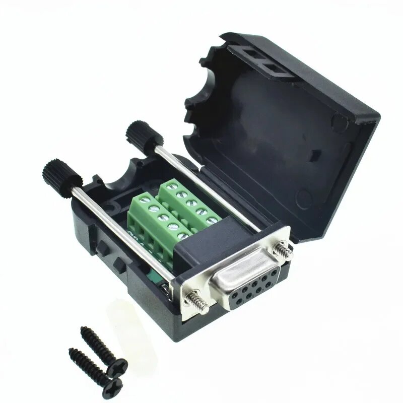 Беспереводной паяльный терминал DB9 Female Screw
