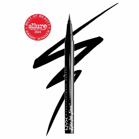 NYX PROFESSIONAL MAKEUP Epic Ink Liner Подводка для глаз Epic Ink Liner, оттенок 01, Black, 1 мл