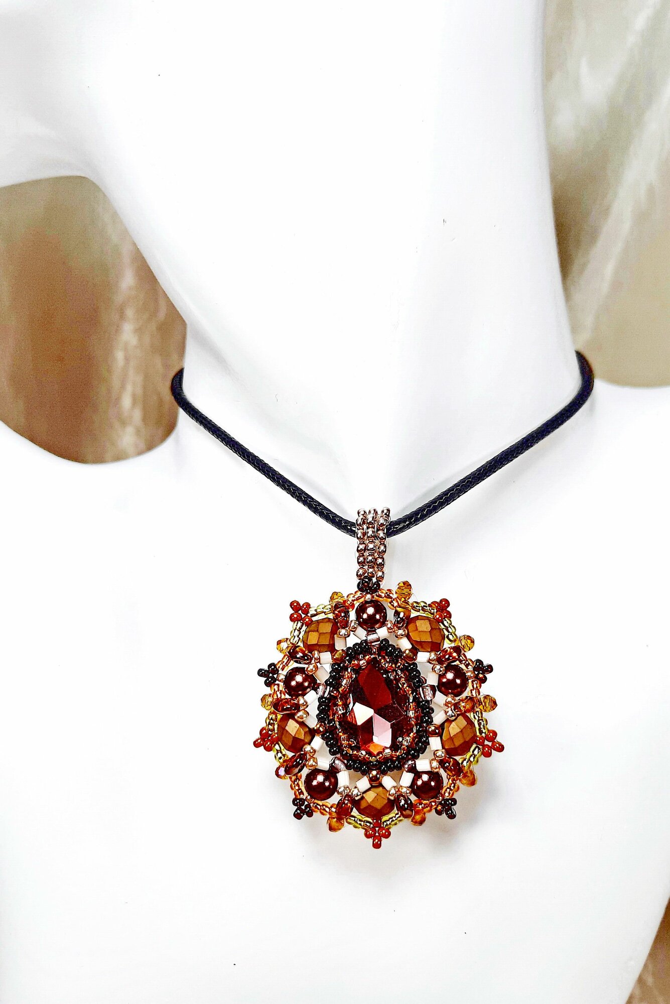 Подвеска, горный хрусталь