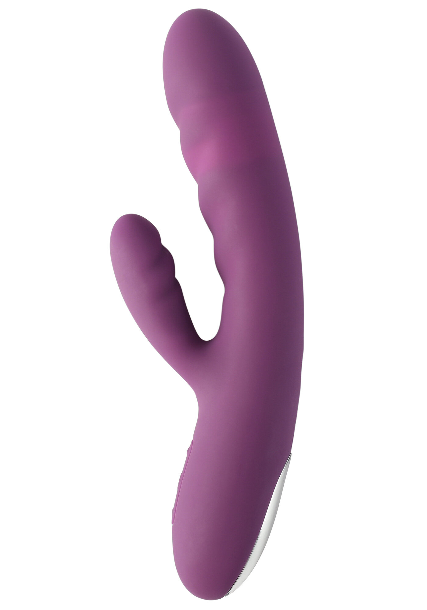 Вибратор-кролик с возвратно-поступательными движениями Svakom Avery, сливовый
