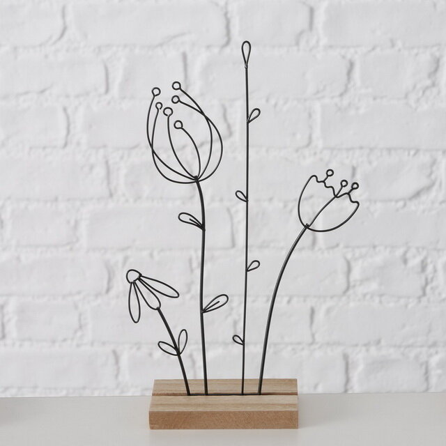 Декоративная фигура Цветы - Блома Костелла 24 см, Boltze, 2033301-2