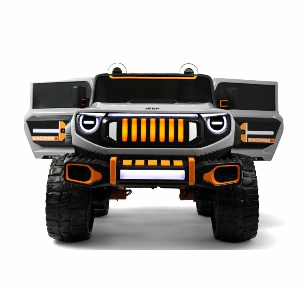 Электромобиль "Джип" Е007, для детей от 1 года, максимальная нагрузка 35кг, 4 двигателя