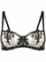 Бюстгальтер Fleur of England, размер 34DD, черный