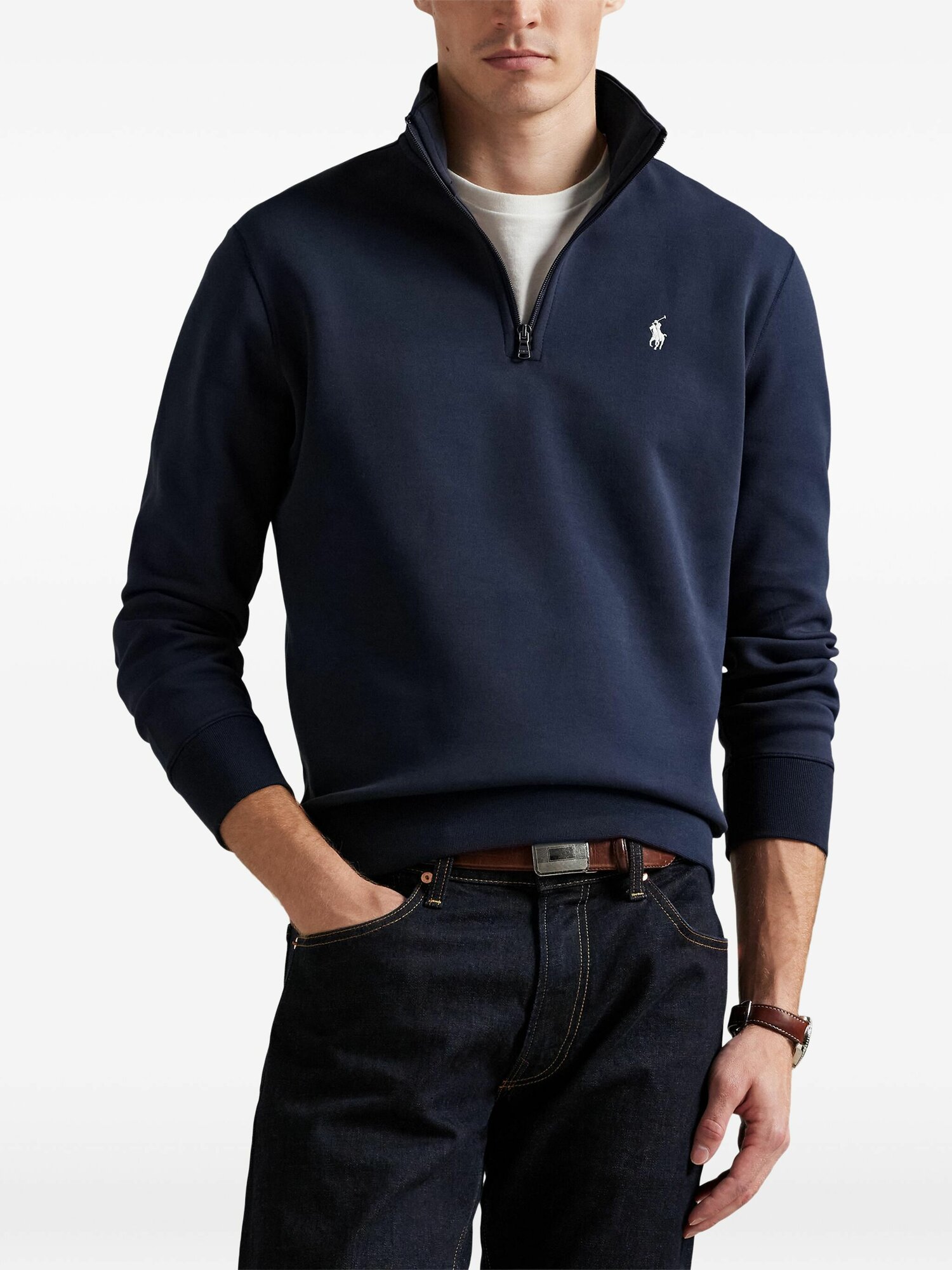 Поло Polo Ralph Lauren, размер L, синий — фото 1