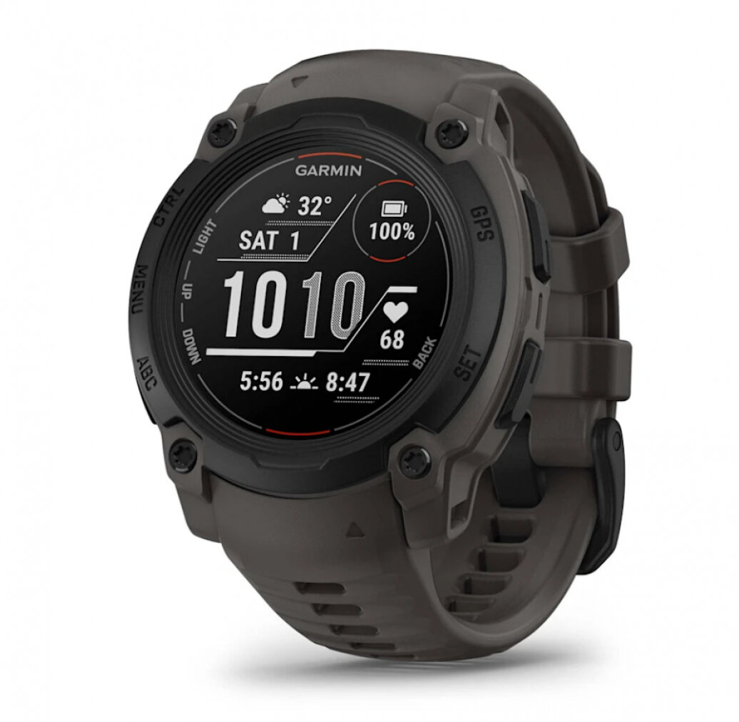 Умные часы Garmin Instinct E, 40mm, Black Charcoal (010-02932-00)