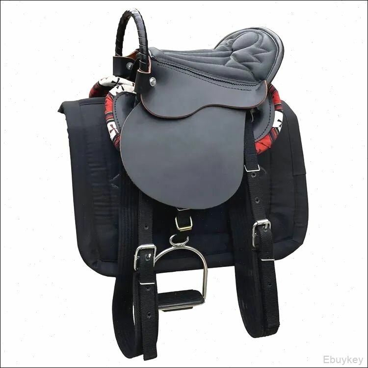 Лошадиное седло, атуральная кожа/высококачественная искусственная кожа, мягкая и удобная, Спортивное оборудование для активного отдыха