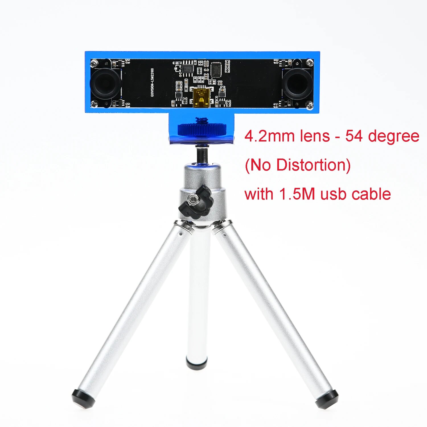 3D стерео камера с линзой 4.2mm и штативом
