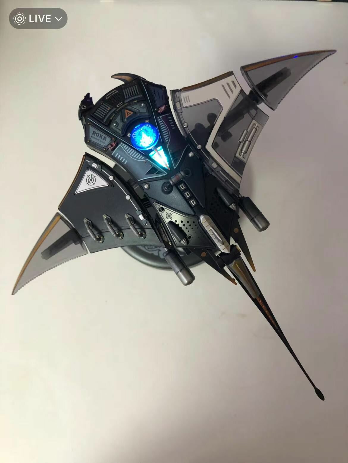 DIY Механический манта-скат, сборка из чистого металла, электропривод, Динамическая бионика