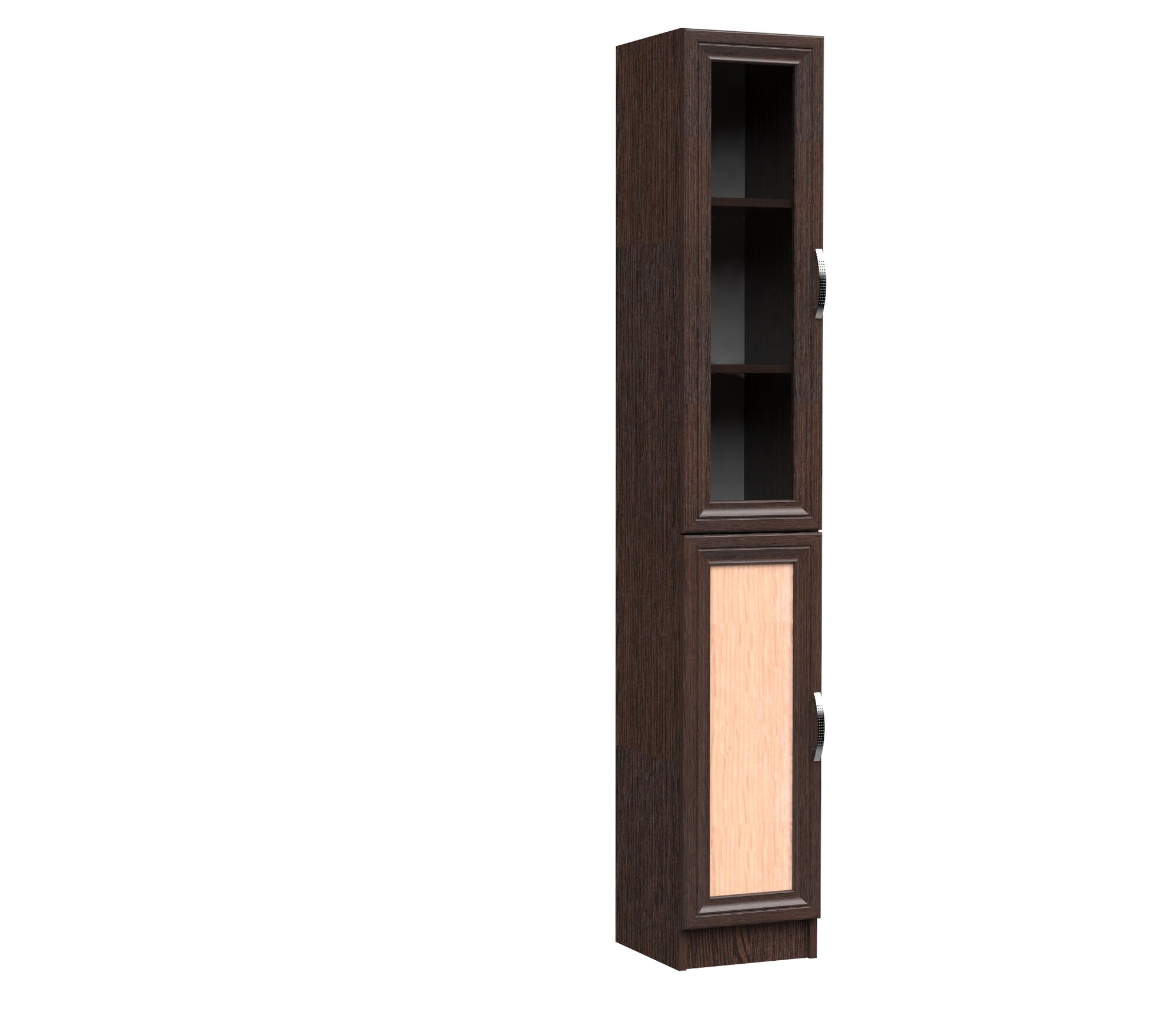 Феникс Шкаф-пенал ШК-1/7-1800 Венге/Дуб молочный