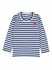 Футболка Comme des Garcons PLAY Футболка в полоску, размер 4 года, синий