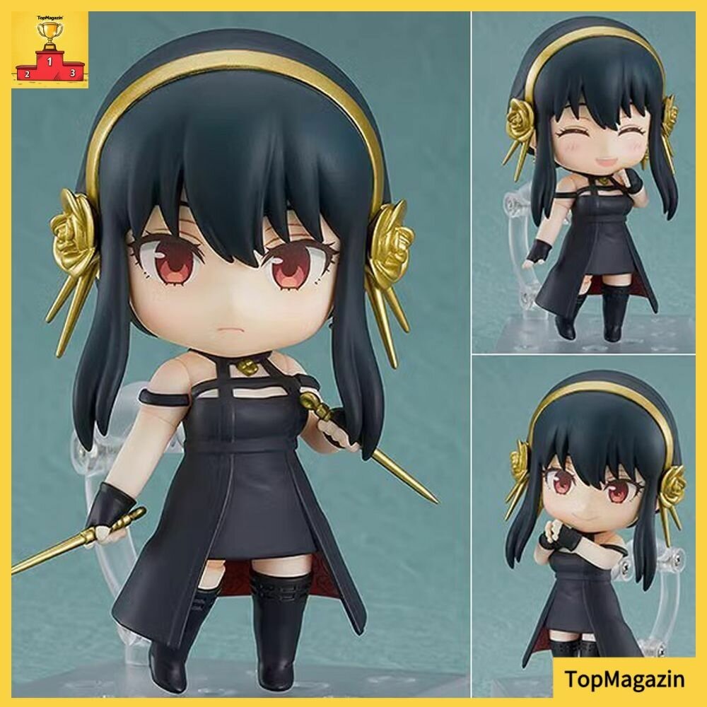 Фигурка 1903 нендороида Семья шпиона Йор Форджер / Spy X Family Yor Forger Подарки для болельщиков 10см