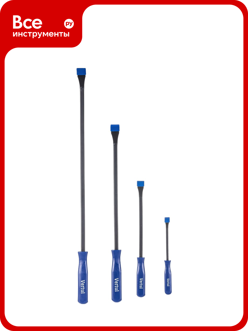 Набор монтировочных лопаток VERTUL 4 предмета 8",12",18", 24" VR50251