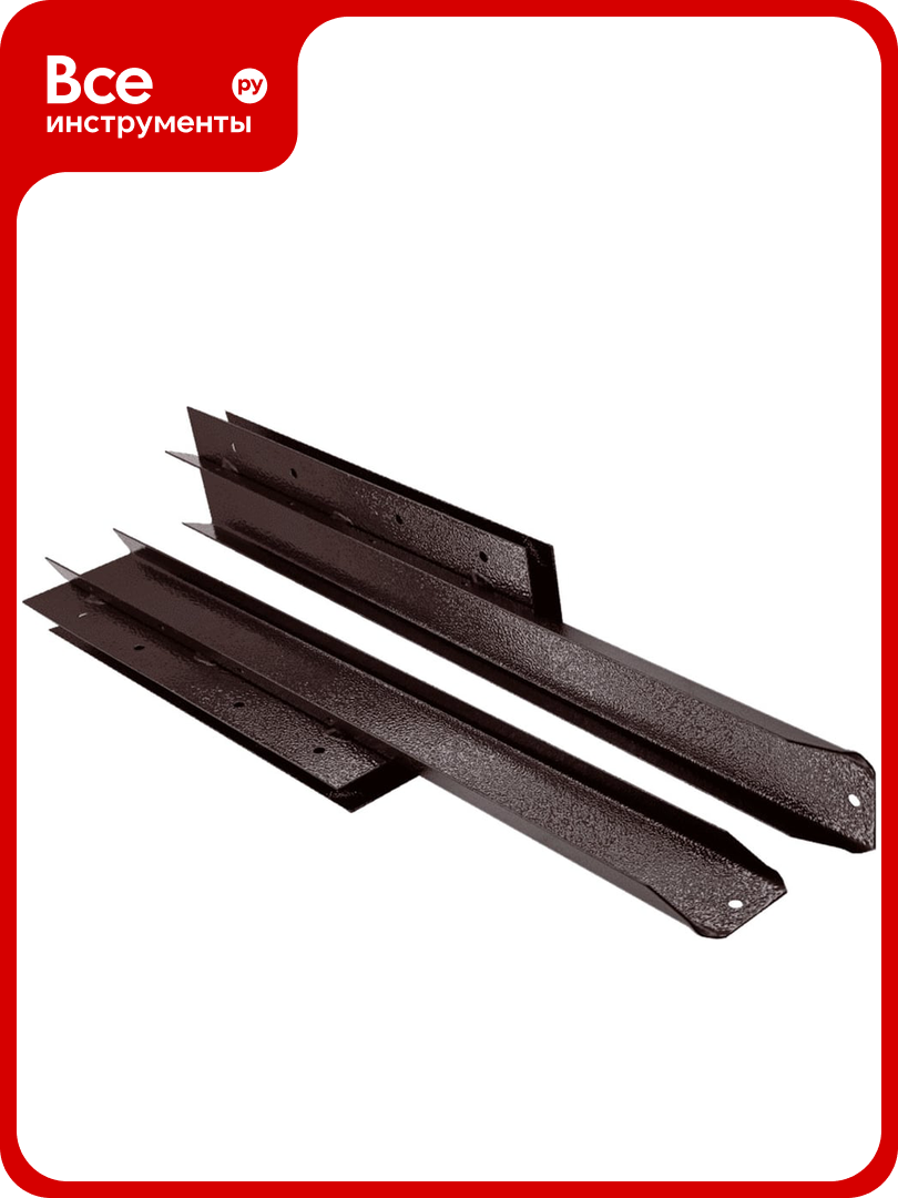 Шарнир для клумбы Holzhof 30х225мм (металл), 90град SH225MET, из дпк, сбора прямоугольных грядок