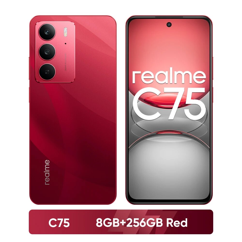 Смартфон Realme C75, 8/256ГБ, russia